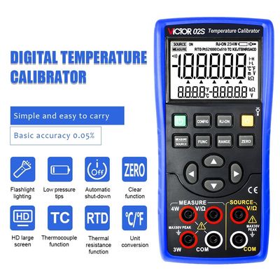 RTD Calibrator Thermocouple Multifunction Process Calibrator ...