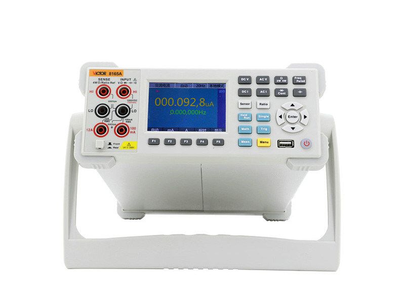 RS232 Bench Type Digital Multimeter 300KHz Frequency 1GΩ Resistance