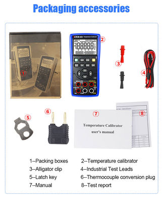 RTD Calibrator Thermocouple Multifunction Process Calibrator ...
