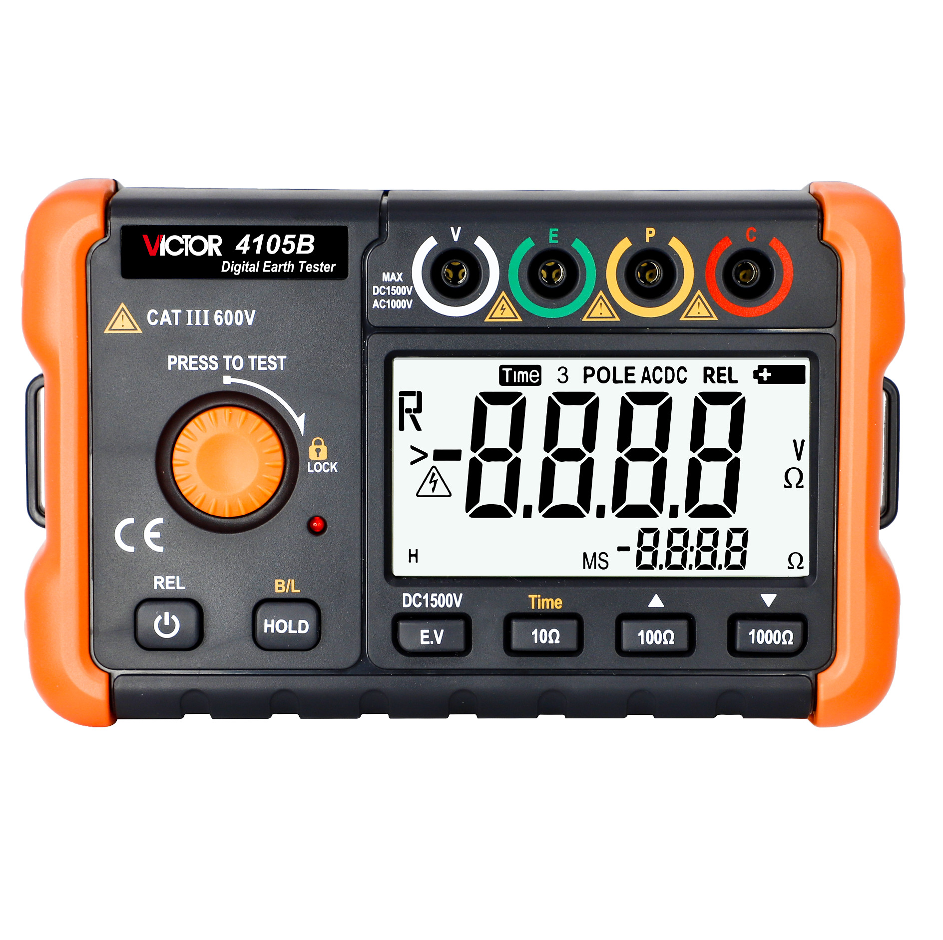 VICTOR 4105B intelligent multifunctional grounding testing instrument ...