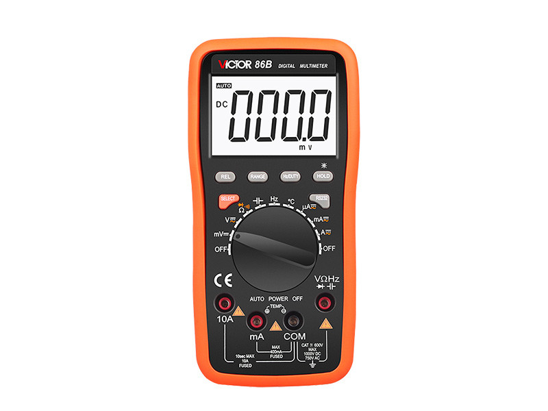 30MHz Auto Ranging Digital Multimeter With USB Interface RS232