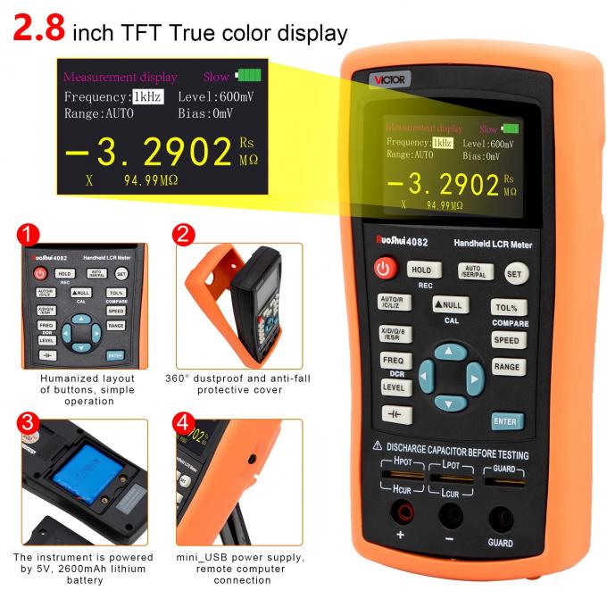 4080 Handheld LCR Digital Meters