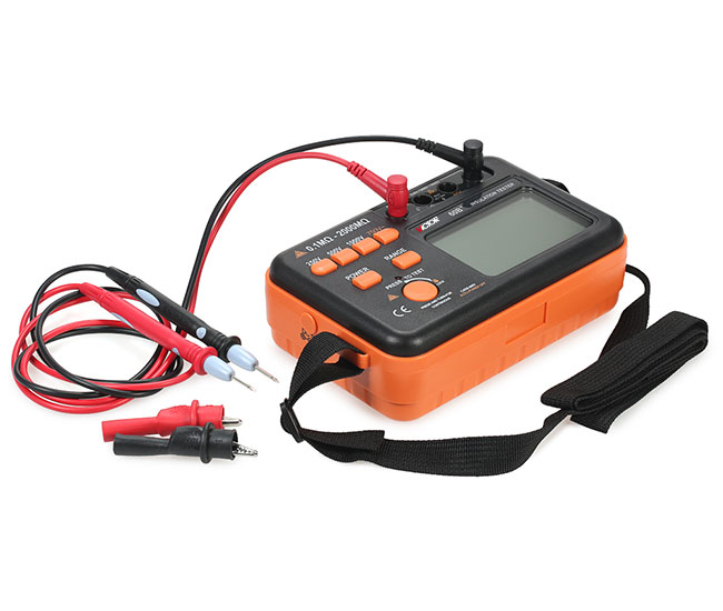 1KV Digital Insulation Tester Full Button Easy Operation Ohm Meter